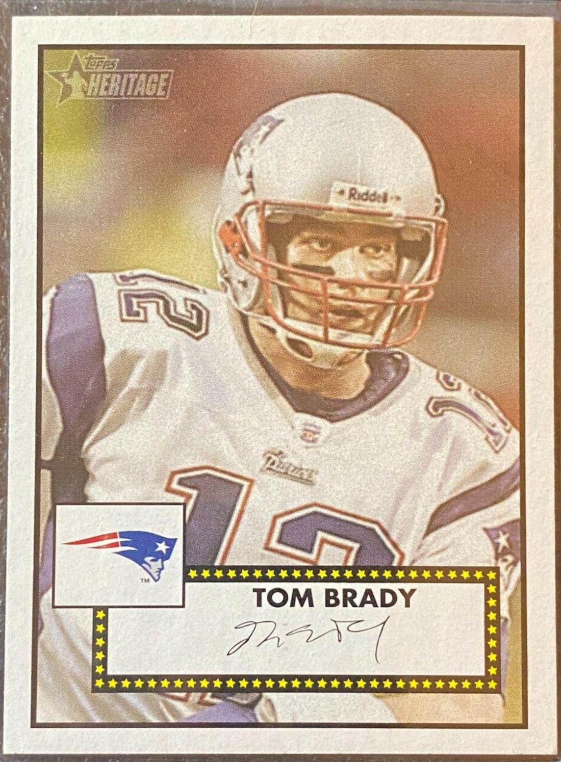Tom Brady #124 Prices | 2006 Topps Heritage | Football Cards