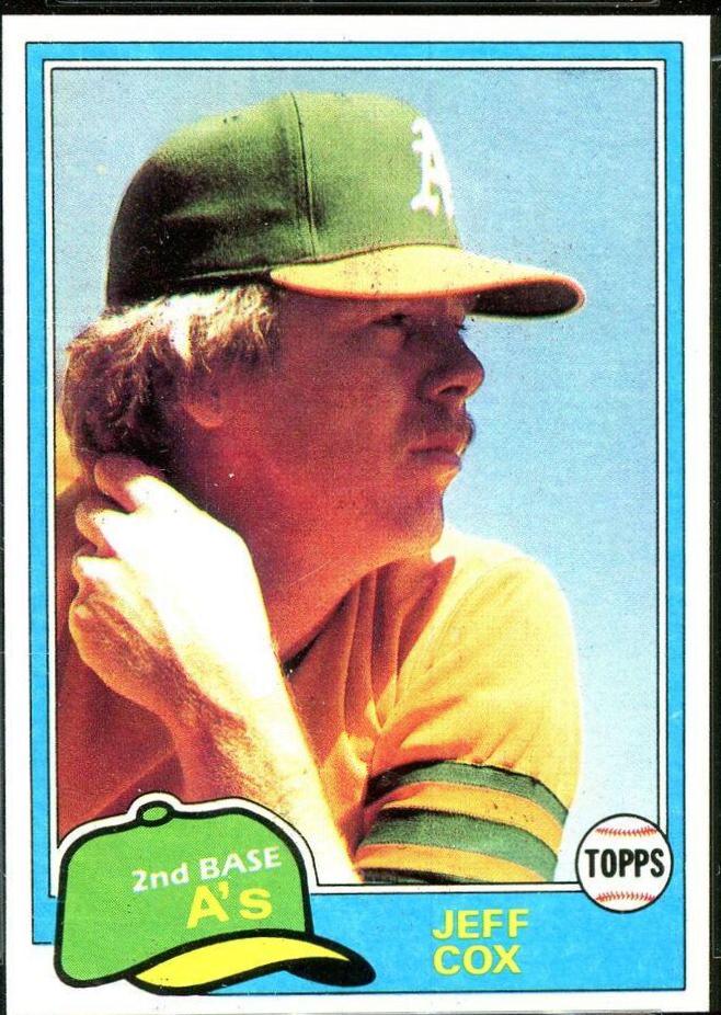 Jeff Cox #133 Prices | 1981 Topps | Baseball Cards