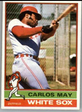 Carlos May #110 Prices | 1976 Topps | Baseball Cards