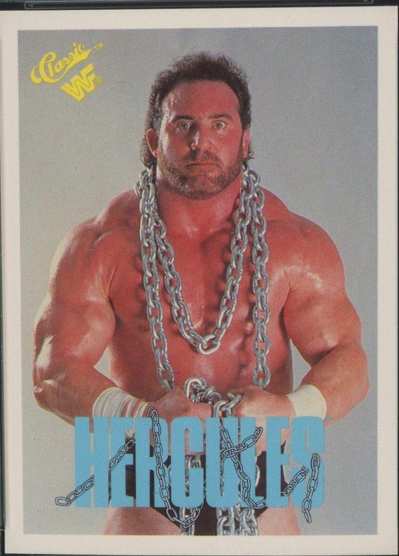 Hercules #72 Prices | 1990 Classic WWF | Wrestling Cards