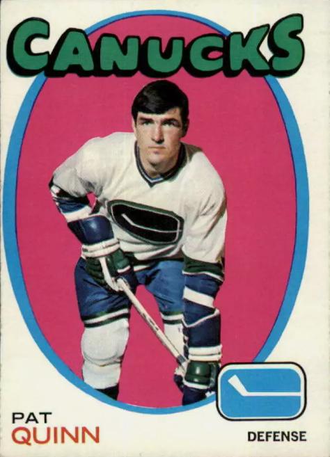 Pat Quinn #122 Prices | 1971 Topps | Hockey Cards