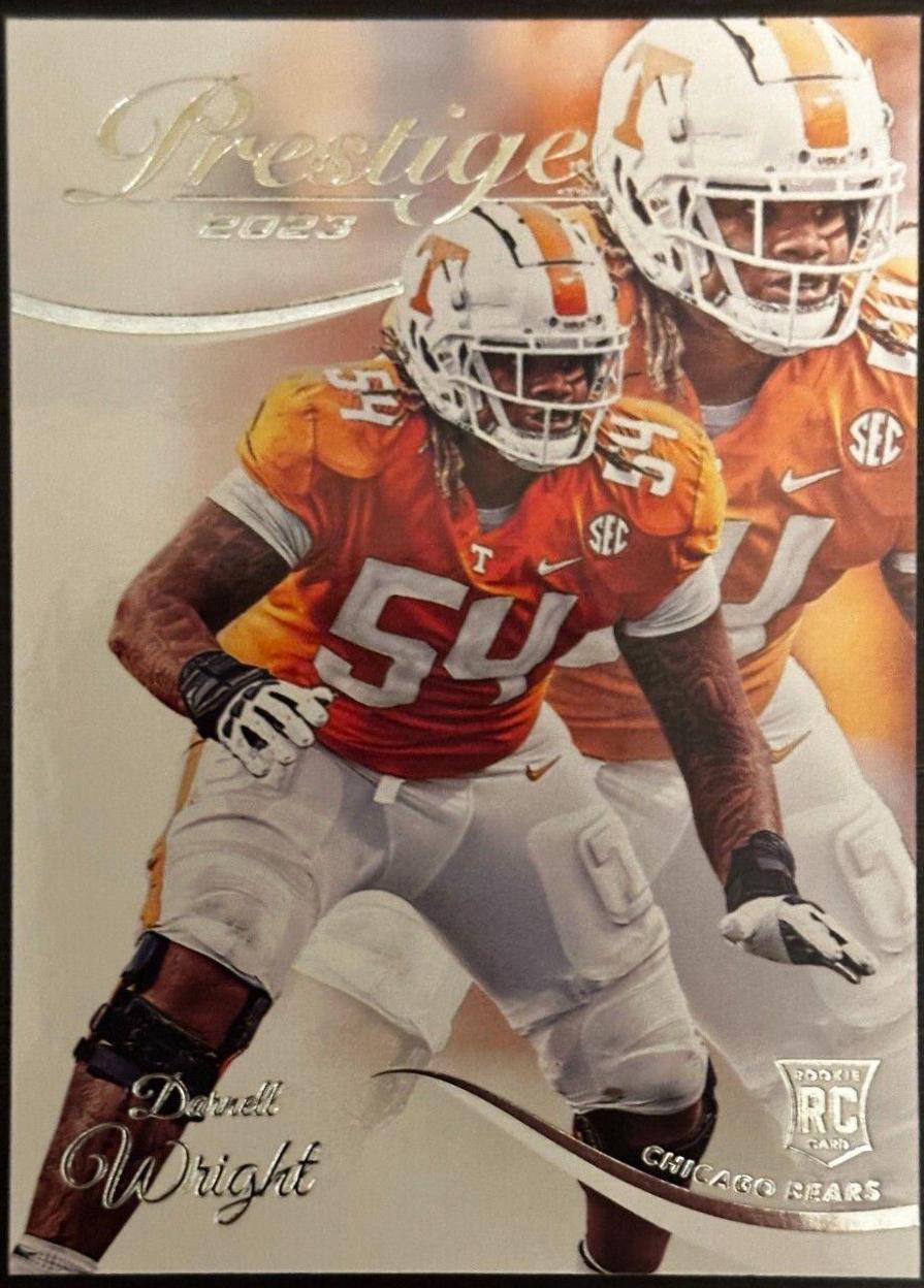 Darnell Wright #324 Prices [Rookie] | 2023 Panini Prestige | Football Cards
