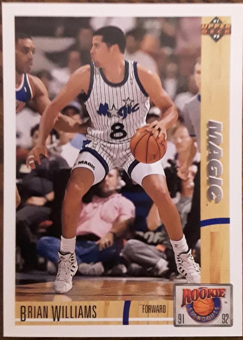 Brian Williams #R35 Prices [Rookie] | 1991 Upper Deck Rookie Standouts ...