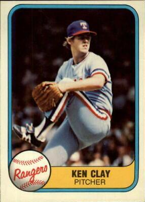 Ken Clay #633 Prices | 1981 Fleer | Baseball Cards