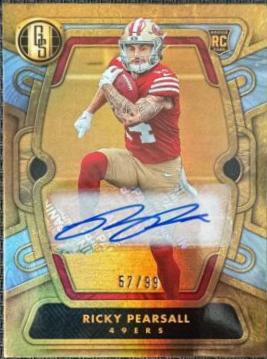Ricky Pearsall [Platinum Rookie Autograph] #124 Prices | 2024 Panini ...