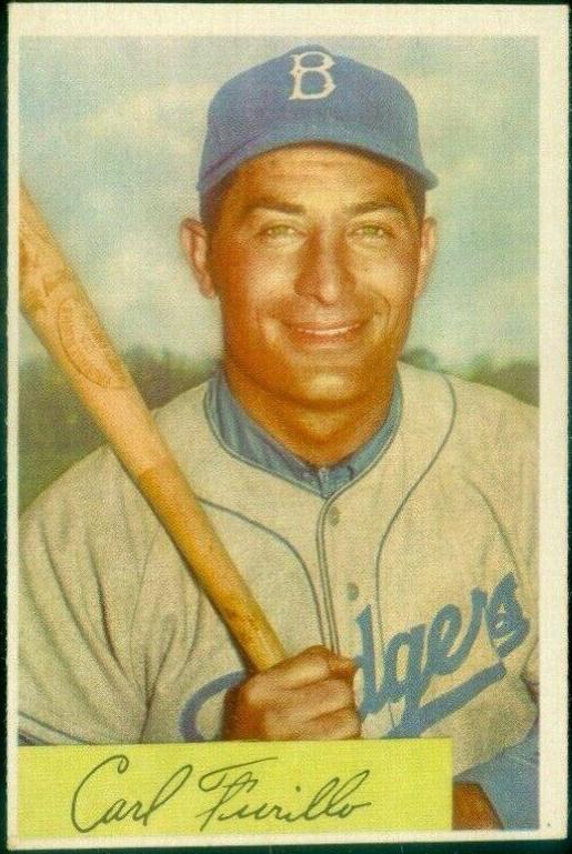 Carl Furillo #122 Prices | 1954 Bowman | Baseball Cards