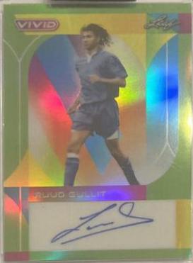 Ruud Gullit #BA-RG1 Prices | 2022 Leaf Vivid Autographs | Soccer Cards