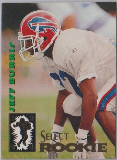Jeff Burris #219 Prices | 1994 Panini Select | Football Cards