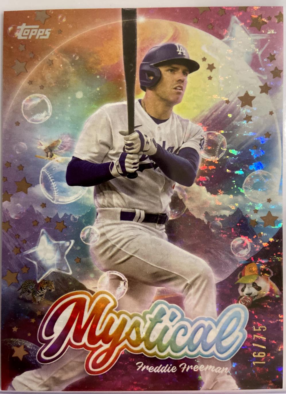 Freddie Freeman [Gold] #MYS-30 Prices | 2024 Topps Update Mystical ...