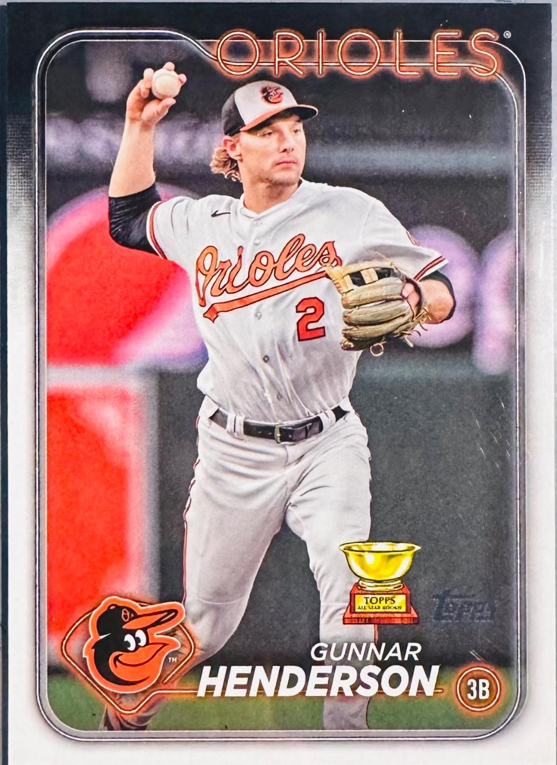 Gunnar Henderson #450 Prices | 2024 Topps | Baseball Cards