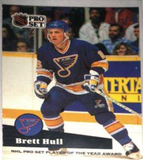 Brett Hull #326 Prices | 1991 Pro Set | Hockey Cards