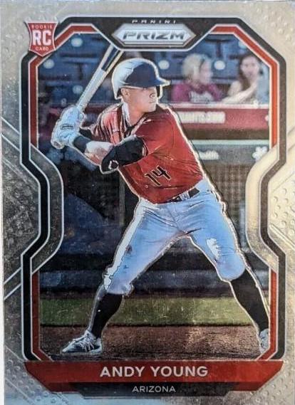 Andy Young #61 Prices [Rookie] | 2021 Panini Prizm | Baseball Cards