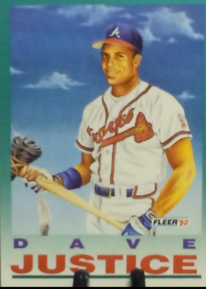 Dave Justice #713 Prices | 1992 Fleer | Baseball Cards