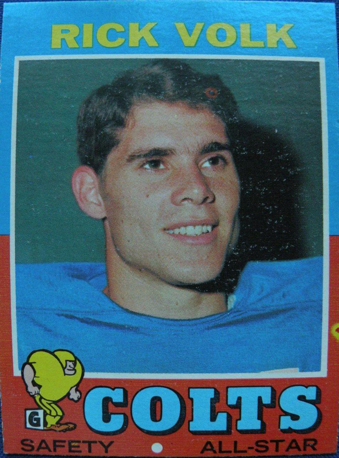 Rick Volk #32 Prices [Rookie] | 1971 Topps | Football Cards