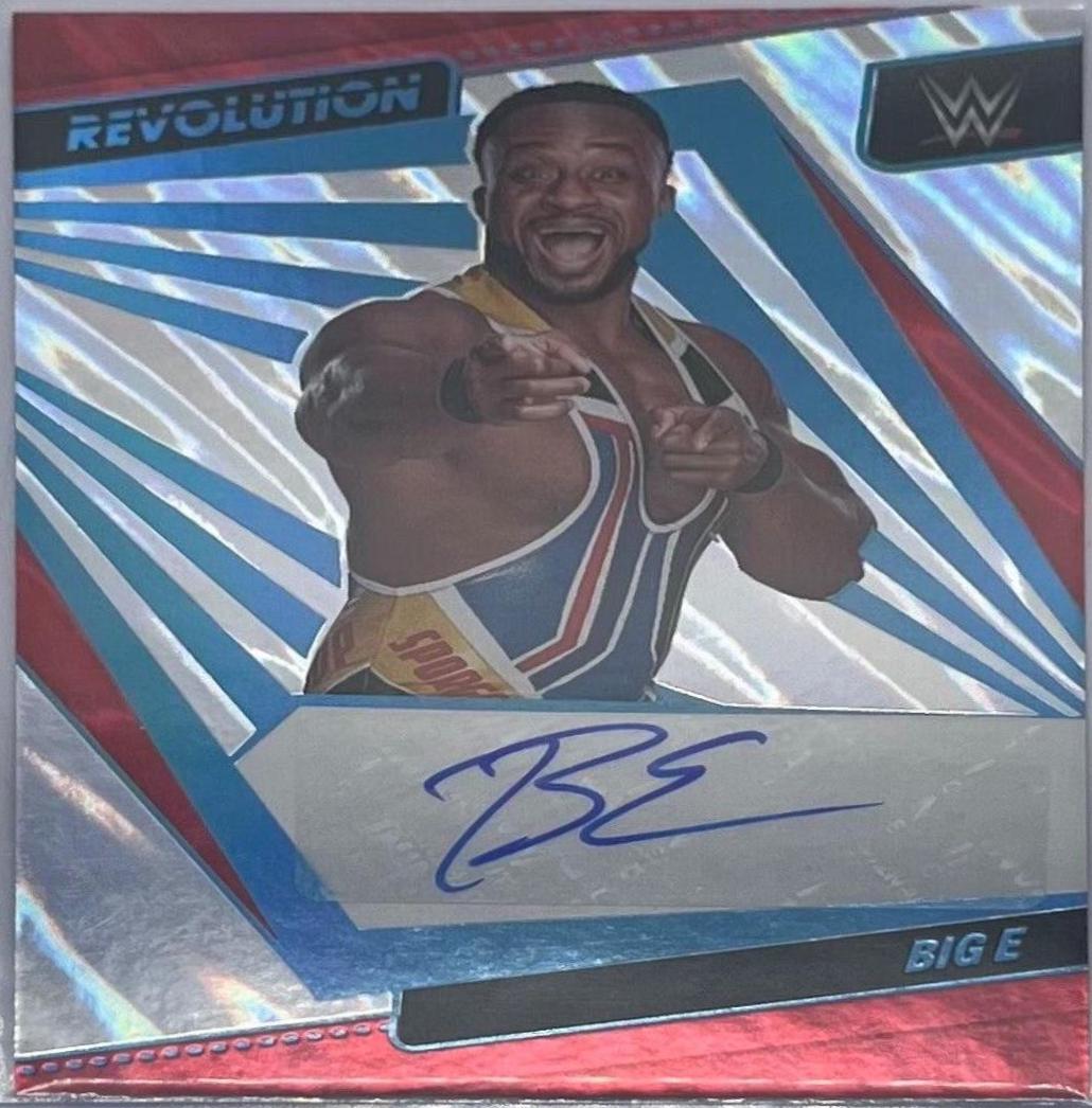 Big E [Lava] #AG-BGE Prices | 2022 Panini Revolution WWE Autographs ...