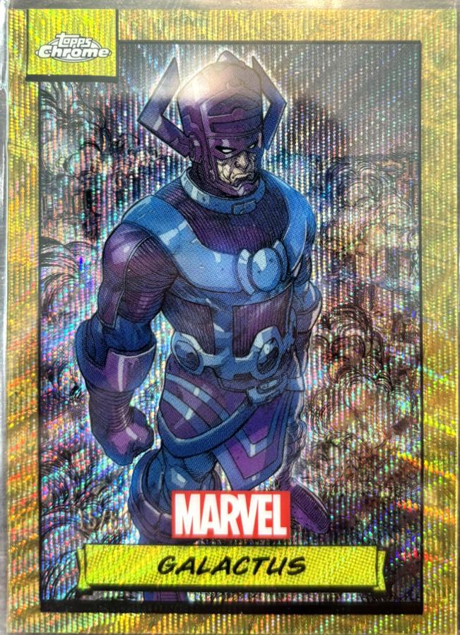 Galactus [Gold Wave] #63 Prices | Marvel 2024 Topps Chrome | Marvel Cards