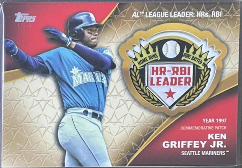 Ken Griffey Jr. #CA-KG Prices | 2023 Topps Crowning Achievements ...