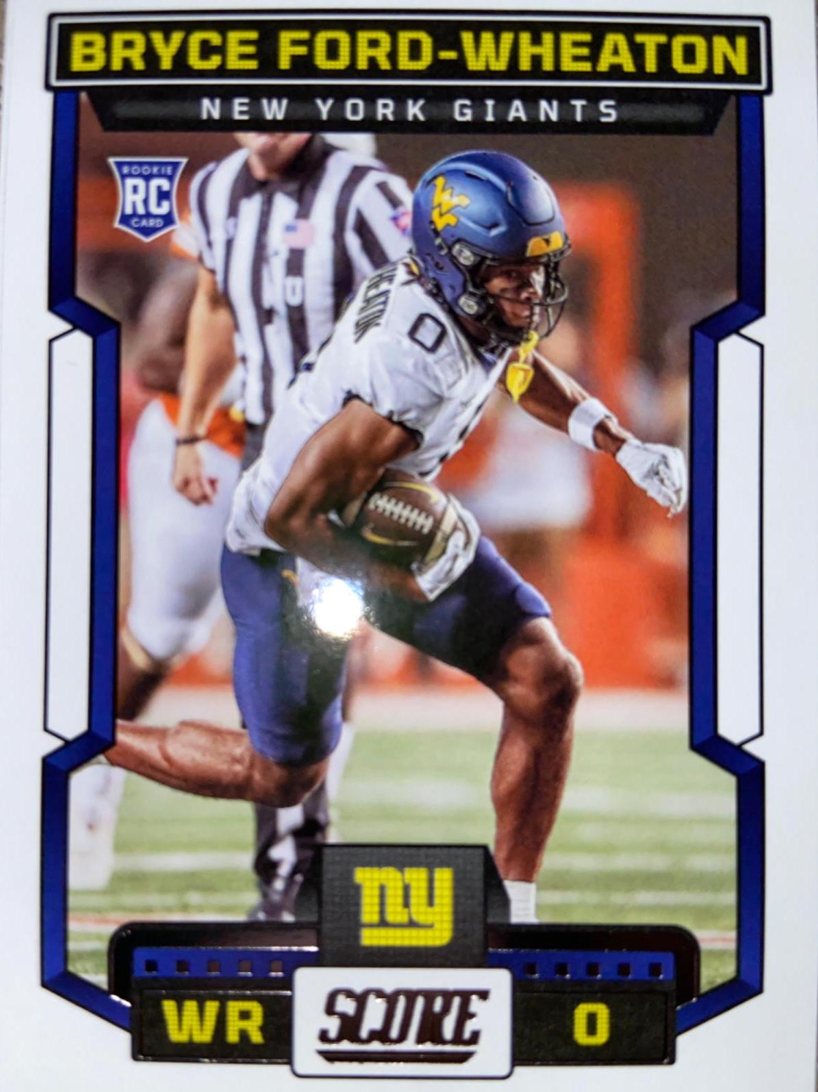 Bryce Ford Wheaton #365 Prices [Rookie] | 2023 Panini Score | Football Cards