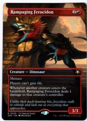 Rampaging Ferocidon #8 Prices | Magic Special Guests | Magic Cards