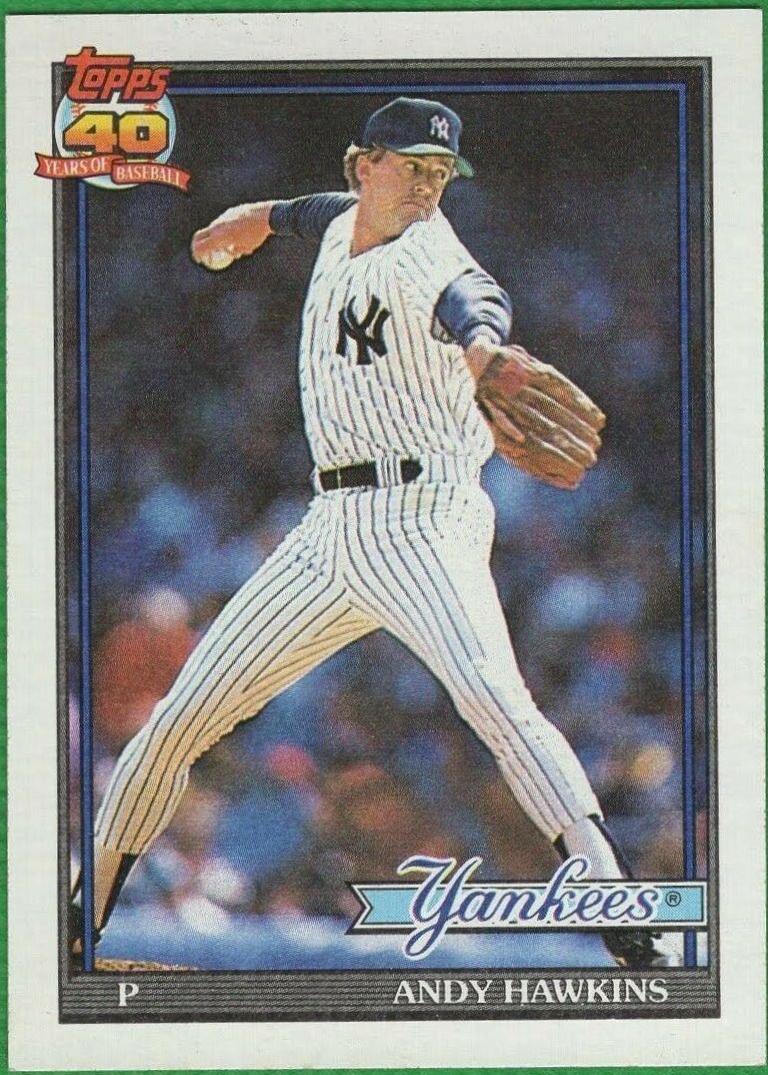 Andy Hawkins #635 Prices | 1991 Topps | Baseball Cards