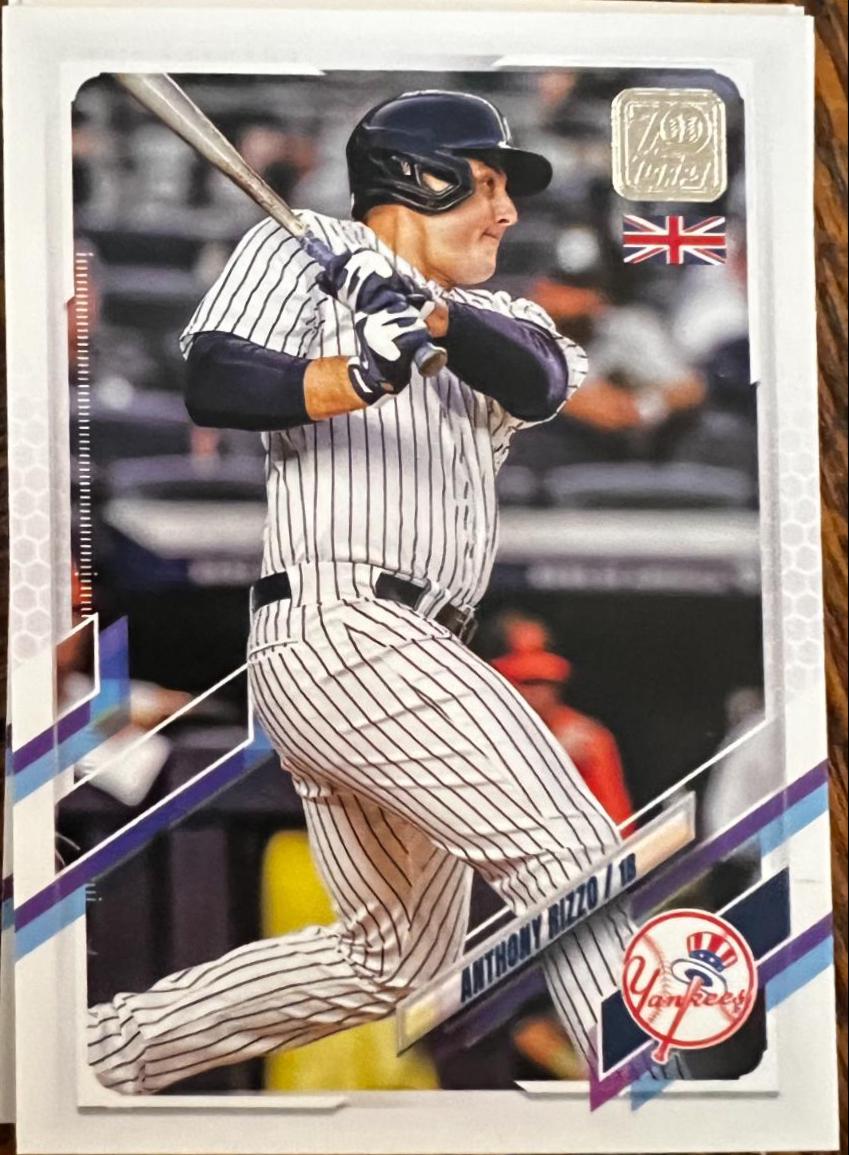 Anthony Rizzo #95 Prices | 2021 Topps UK Edition | Baseball Cards