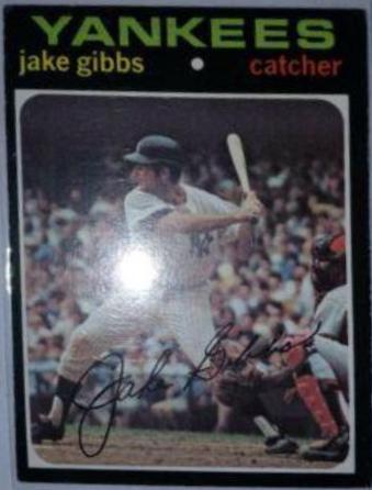 Jake Gibbs #382 Prices | 1971 Topps | Baseball Cards