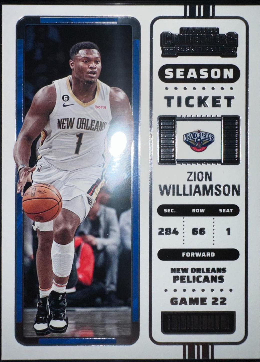 Zion Williamson #85 Prices | 2022 Panini Contenders | Basketball Cards