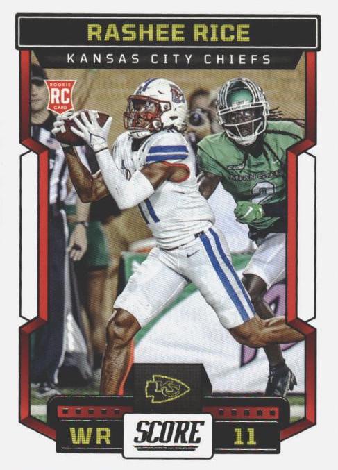 Rashee Rice #352 Prices [Rookie] | 2023 Panini Score | Football Cards