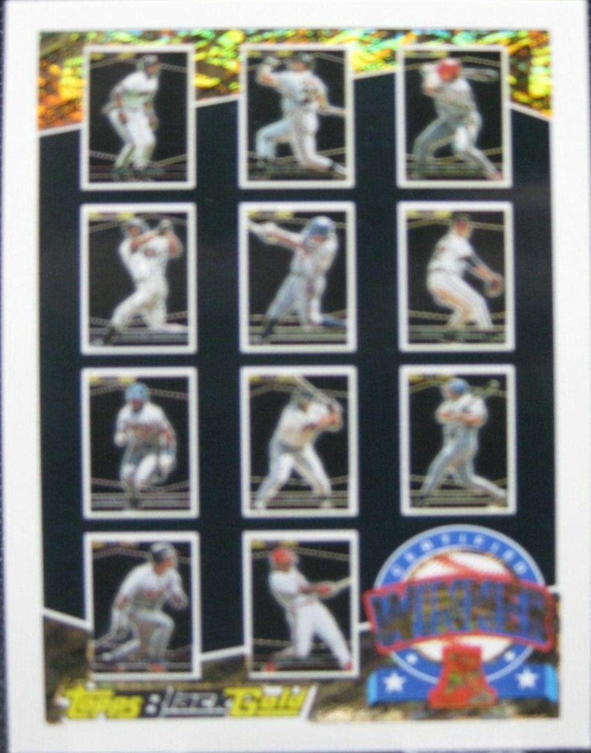 Winner A [Certified] Prices | 1993 Topps Black Gold | Baseball Cards