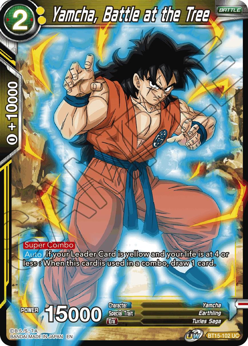 Yamcha, Battle at the Tree BT15-102 Prices | Dragon Ball Super Saiyan ...