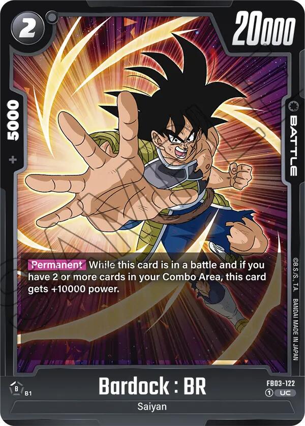 Bardock : BR FB03-122 Prices | Dragon Ball Fusion World Raging Roar | Dragon Ball Cards