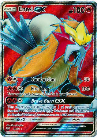 Entei GX #71 Prices | Pokemon Shining Legends | Pokemon Cards