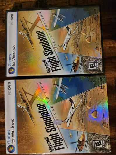 Microsoft Flight Simulator X [Deluxe Edition] | Item, Box, and Manual ...