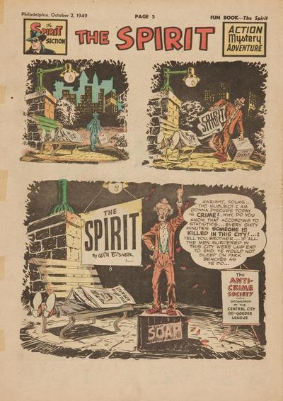 Spirit #10/2/1949 (1949) Prices | Spirit Series