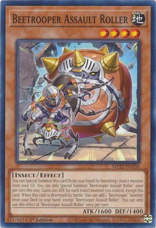 Beetrooper Assault Roller | Ungraded | YuGiOh 2022 Tin of the Pharaoh's ...