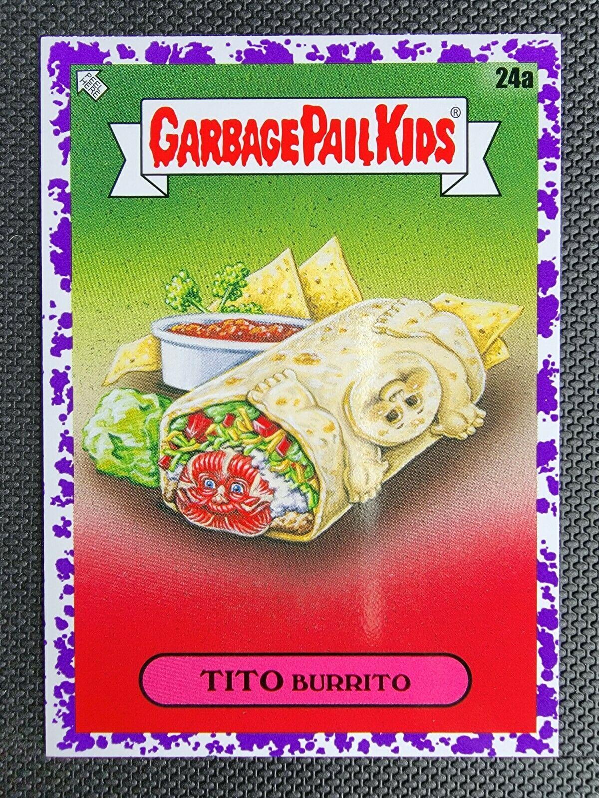 TITO Burrito [Purple] #24a Prices | Garbage Pail Kids Food Fight ...