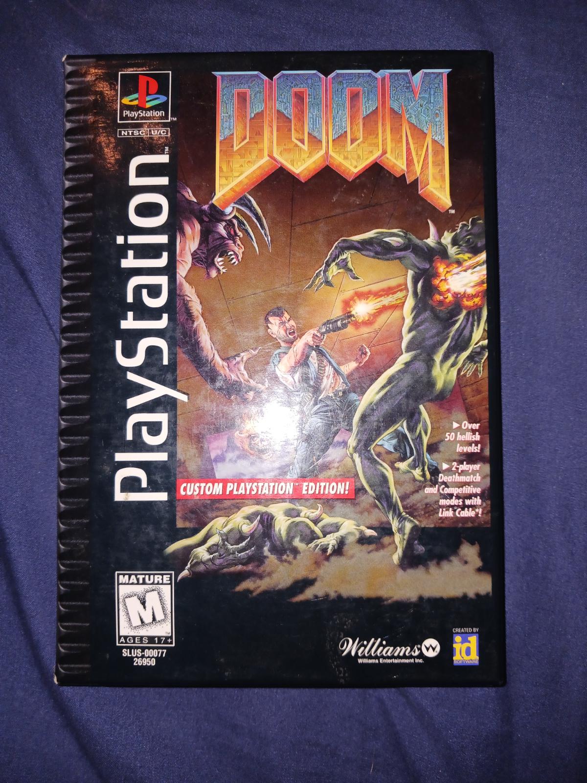 Doom [Long Box] | Item, Box, and Manual | Playstation