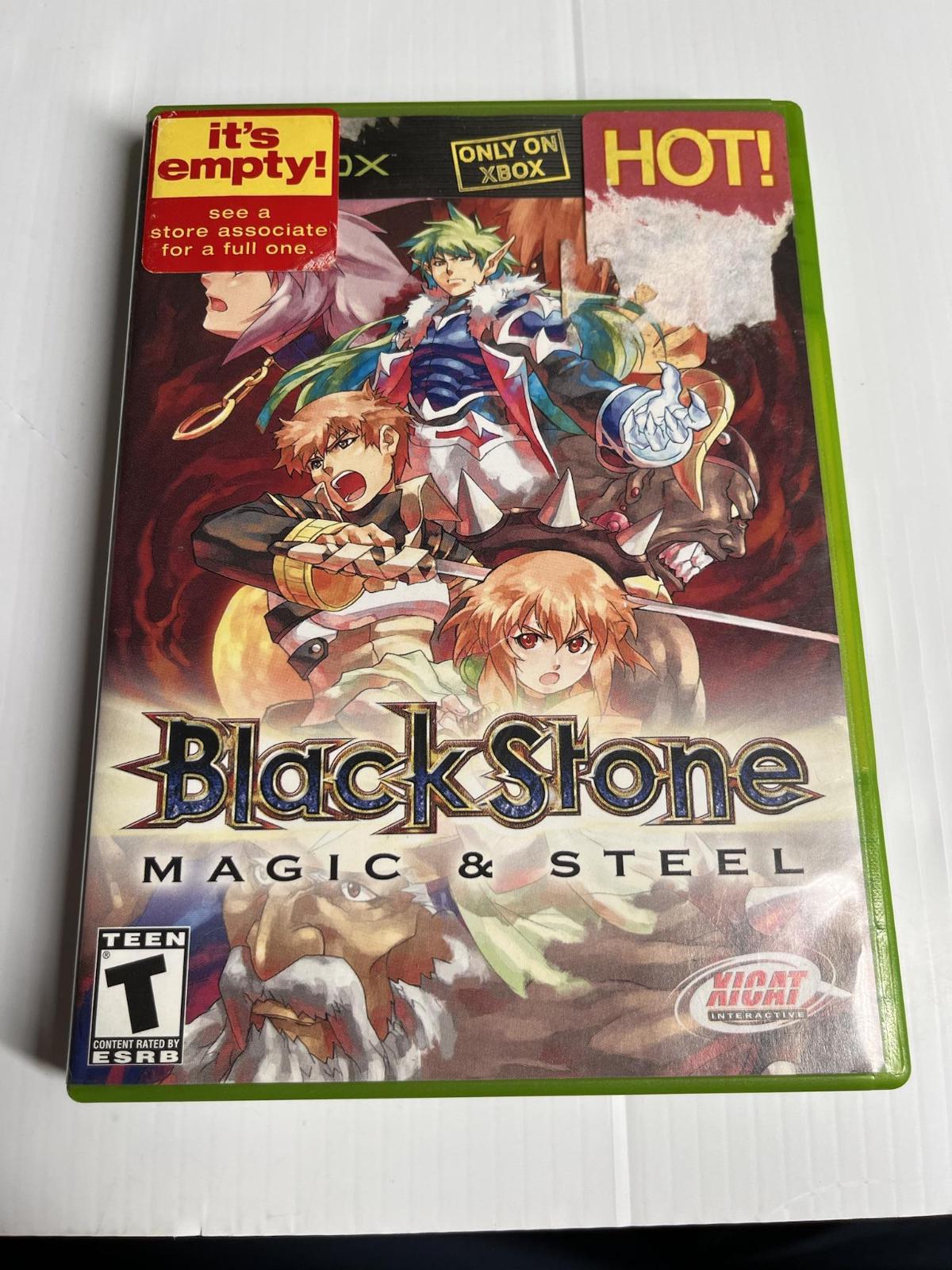 Blackstone Magic and Steel | Item, Box, and Manual | Xbox