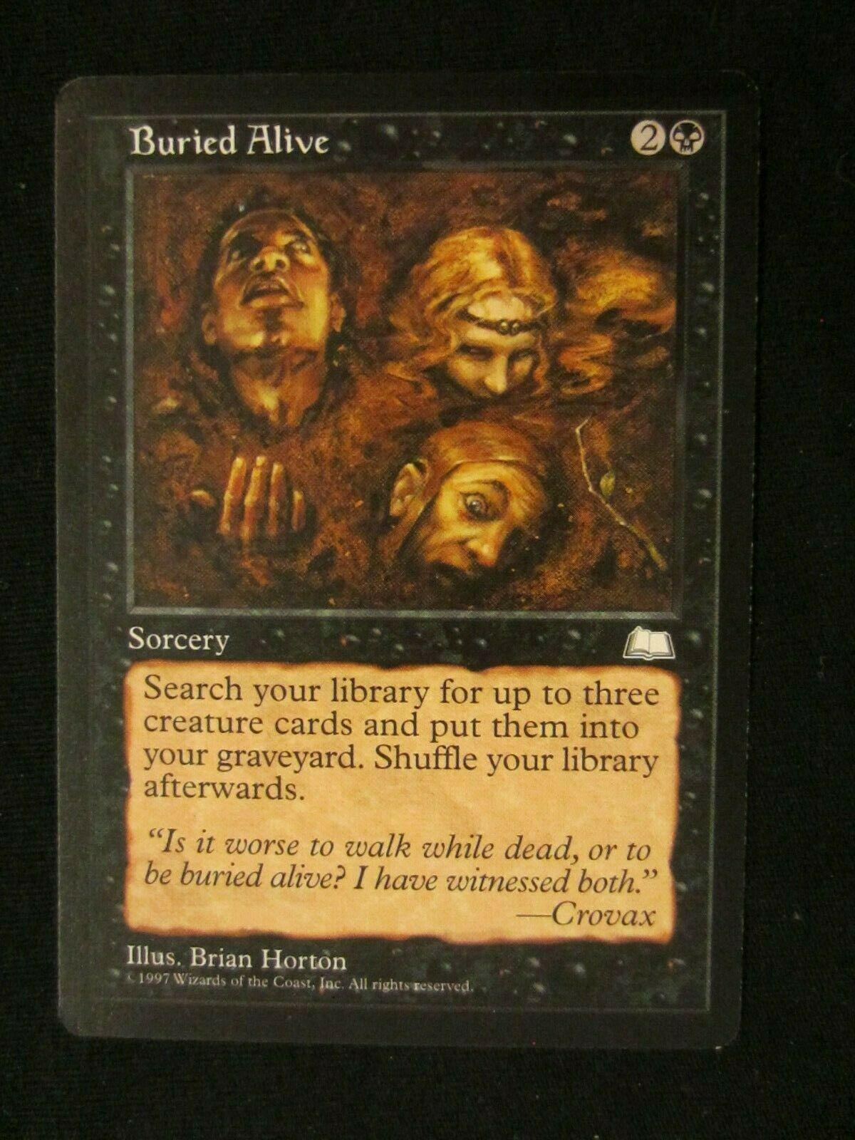 Buried Alive Prices | Magic Weatherlight | Magic Cards