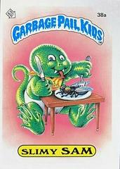 Slimy SAM #38a Prices | 1985 Garbage Pail Kids | GPK Cards