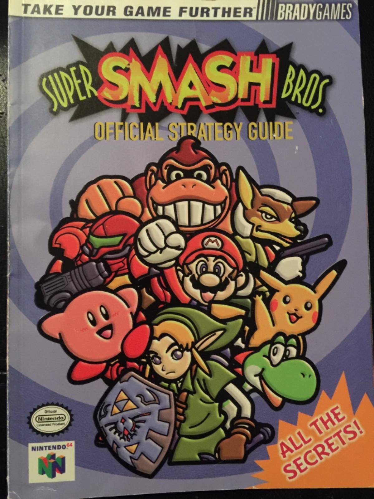 Super Smash Bros [BradyGames] Prices Strategy Guide | Compare Loose ...