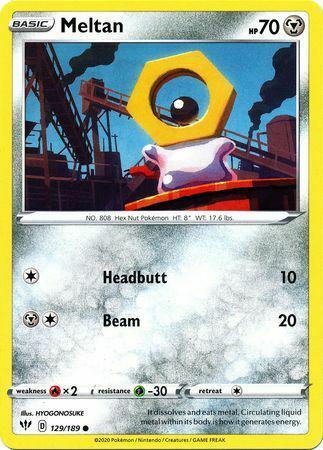 Meltan #129 Prices | Pokemon Darkness Ablaze | Pokemon Cards