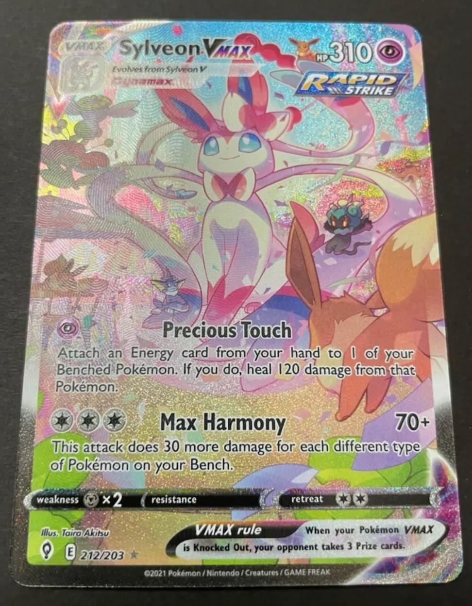 Sylveon VMAX | Ungraded | Pokemon Evolving Skies