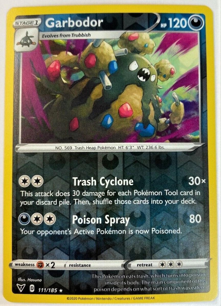 Garbodor [Reverse Holo] #111 Prices | Pokemon Vivid Voltage | Pokemon Cards
