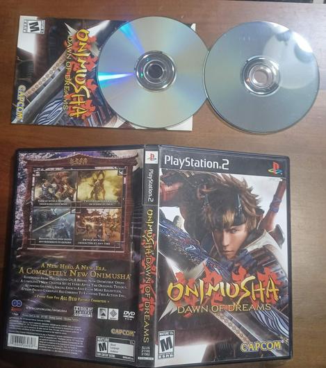 Onimusha Dawn of Dreams | Item, Box, and Manual | Playstation 2
