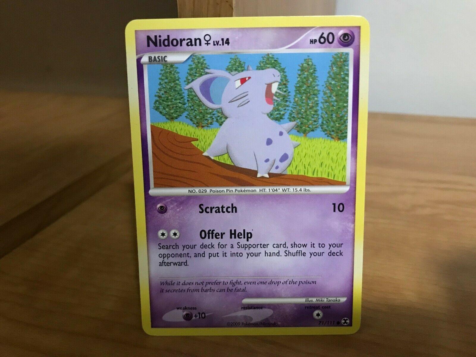 Nidoran #71 Prices | Pokemon Rising Rivals | Pokemon Cards