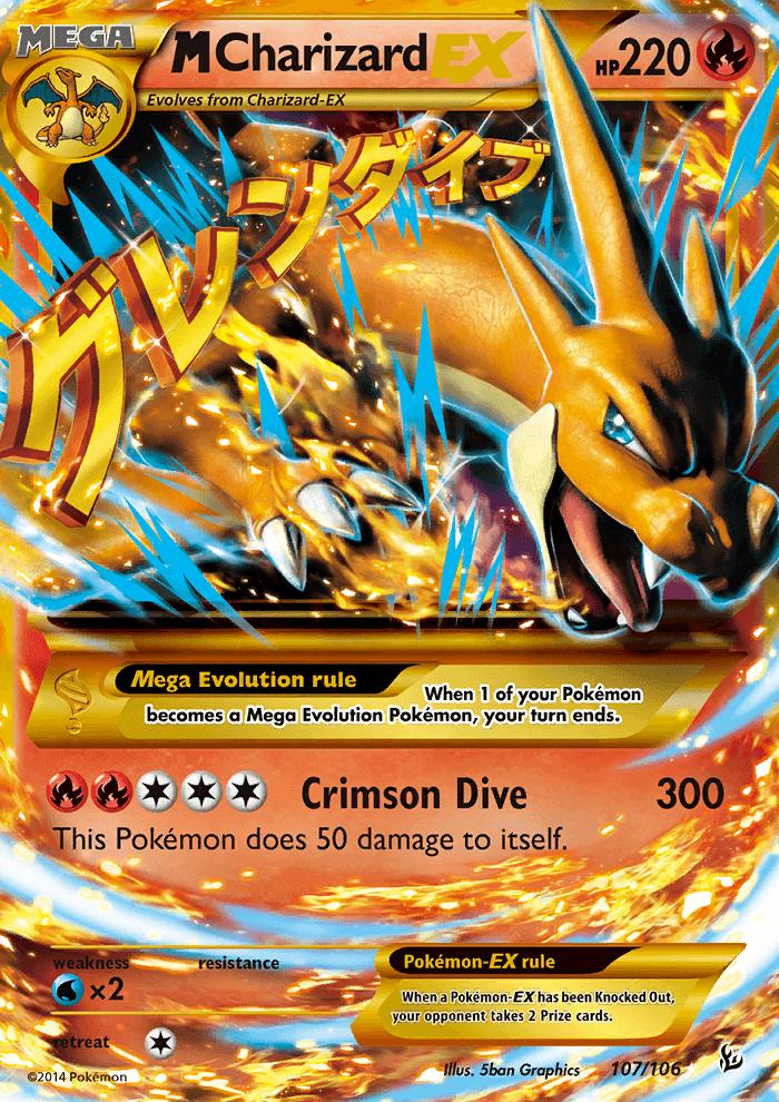 M Charizard EX #107 Prices | Pokemon Flashfire | Pokemon Cards