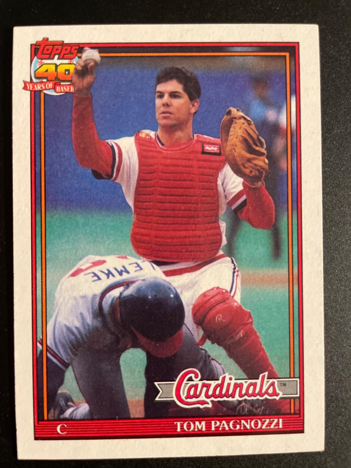 Tom Pagnozzi | Ungraded | 1991 Topps