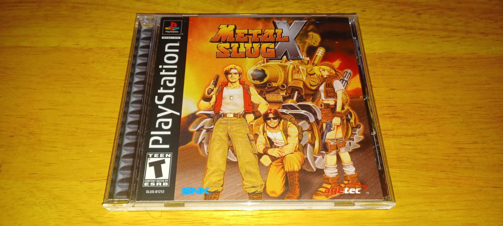 Metal Slug X | Item, Box, and Manual | Playstation
