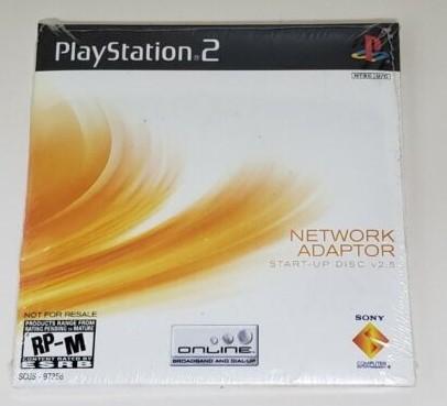 Network Adaptor Start-Up Disc V2.5 | Item, Box, and Manual | Playstation 2